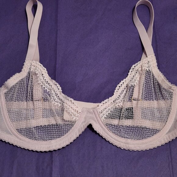 pepper | Intimates & Sleepwear | Womens Pepper Pink Unlined Net Like ...